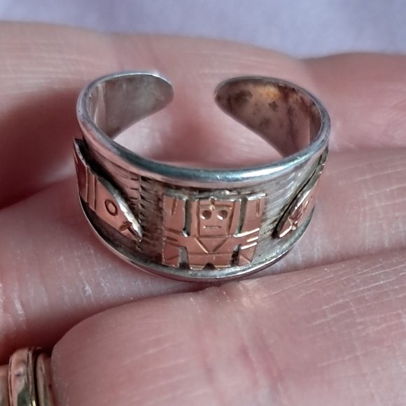 Ethnic Indian Wear | Jewelry | Sterling 8k Rose Gold Aztec Mayan Incan ...